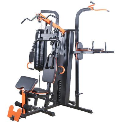 China Strength Training Multi Function Station Home Power Station Gym Three Person Station for sale