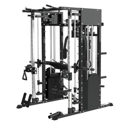 China Household Fitness Multifunctional Combination Suit Squat Bench Press Smith Machine Comprehensive Training Equipment for sale
