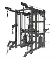China Smith Training Rack Professional Squat Bench Press Double Fly Training Rack All-round Frame Comprehensive Trainer for sale