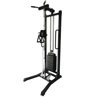 China Factory Direct Quality  Cable Crossover Tackle Pull Down Biceps Triceps Rowing Trainer  Pulley Tray Loading Cable Machine for sale
