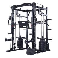 China Factory Price Hot Selling Smith Machine Multifunctional Power Cage Commercial Fitness Equipment Home Squat Rack Bench Press for sale