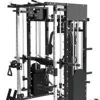 China Hot Selling New Smith Machine Trainer Commercial Fitness Squat Bench Press Multi-functional All-in-one Gantry for Home Use for sale