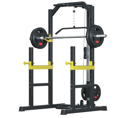 China Multifunctional Squat Rack Fitness Equipment Frame Gantry Barbell Rack Bench Press Rack Comprehensive Training Device for sale