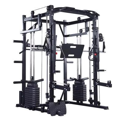 China Factory Price Hot Selling Smith Machine Multifunctional Power Cage Commercial Fitness Equipment Home Squat Rack Bench Press for sale