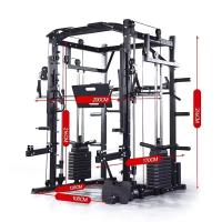 China Smith Machine Gantry Integrated Training Equipment Fitness Equipment Home Squat Bench Press Multi-function for sale