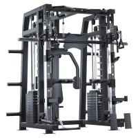 China Wholesale Price Smith Machine Integrated Training Equipment Home Multi-Functional Squat Bench Press Gantry Frame Pec Fly Machine for sale