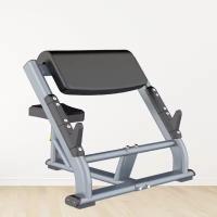 China Professional Commercial Gym Fitness Equipment Fitness Seated Preacher Curl Preacher Bench for sale