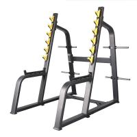 China Frame Squat Trainer Rack Gym Commercial Weight Bench Barbell Rack Bench Press Squat Leg Strength Equipment for sale