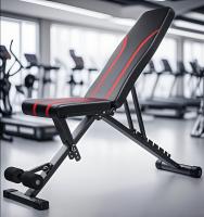 China Commercial Adjustable Weight Bench - 150kg Capacity Heavy Duty Workout Bench for Home Gym & Fitness Studios for sale