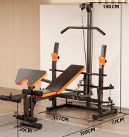 China 2025 Top Seller High Quality Wholesaling Bench Press Rack Gym Four Adjustable Foldable Weight Bench  Bench Weights for sale