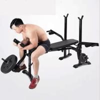 China Hot Selling Factory Price Home Fitness Equipment Multi-function Foldable Dumbbell Stool Exercise Weight Lifting Bench Chair for sale