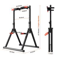 China New 2025 Multi-Function Home Gym Strength Training Equipment Power Tower Dip Station Pull-Up Bar Fitness Equipment for sale