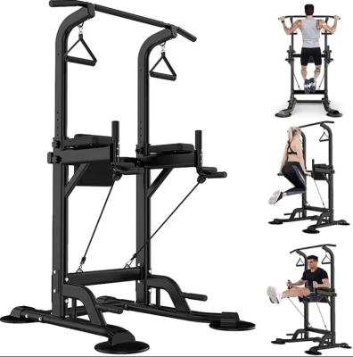 China Hot Selling Assisted Dip Chin Exercise Equipment Standing Pull up Bar Home Gym Strength Pull up Bar Training Machine for sale
