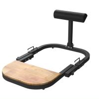 China Hot Selling Fitness Equipment Buttlock Lifting Exercise Hip Thruster Glute Machine With Bands Folding Hip Thrust Machine for sale