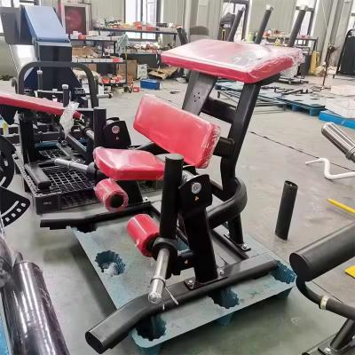 China Gym Fitness Equipment Plate Loading Free Weight Equipment Leg Extension Leg Curl Machine Plate Loaded for sale