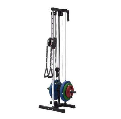 China Commercial Gym Equipment Lat Machine Stripper Cable Crossover Plate Loaded Machines Wall Mount Pulley System Cable Station for sale