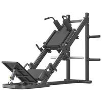 China Gym Fitness Equipment Strength Training 45 Degree Leg Press Machine Leg Press Trainer Huck Squat Leg Press Machine for sale