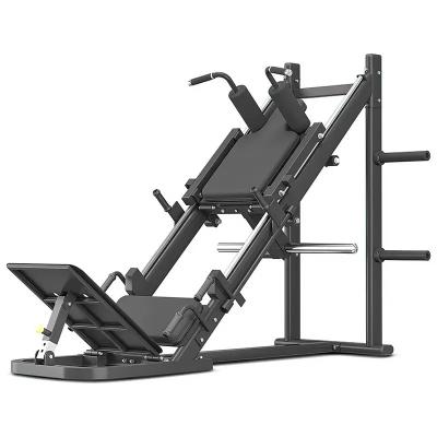 China Gym Fitness Equipment Strength Training 45 Degree Leg Press Machine Leg Press Trainer Huck Squat Leg Press Machine for sale