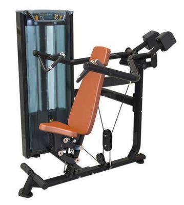 China Commercial Gym Equipment Fitness&Body Building Machine Pin Loaded Shoulder Press Machine for sale