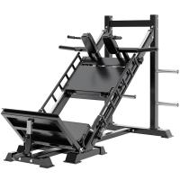 China Factory Home Leg Muscle Strength Fitness Trainer 45 Degree Hack Oblique Squat Reverse Pedal Integrated Leg Press Machine for sale
