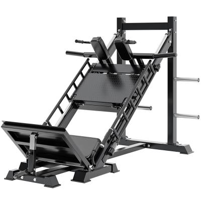 China Factory Home Leg Muscle Strength Fitness Trainer 45 Degree Hack Oblique Squat Reverse Pedal Integrated Leg Press Machine for sale