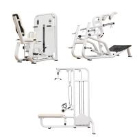 China Leg Press Hack Squat Machine Gym Equipment Pin Loaded Multi Incline Press Seated Chest Press Machine for sale
