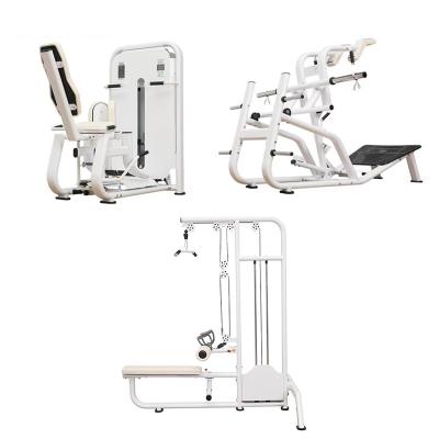 China Leg Press Hack Squat Machine Gym Equipment Pin Loaded Multi Incline Press Seated Chest Press Machine for sale