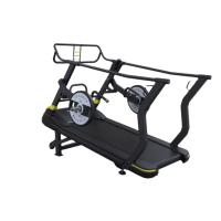 China New Arrival Non-Motor Incline Running Self-power Performance Trainer Cardio Equipment Flat Borad Mechanical Treadmill for sale
