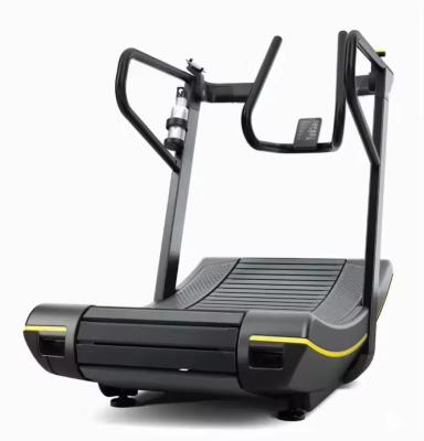 China Professional Fitness Treadmill Commercial Curved Treadmill With Resistance for sale