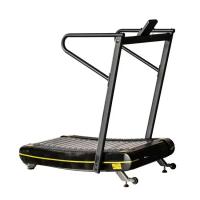 China Manual Curved Non-Motorized Treadmill - Commercial Grade Non-Electric Running Machine for Gym Fitness Training, Wholesale for sale