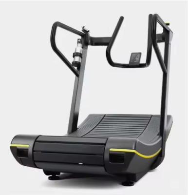 China 2025 Hot Selling Curved Non-Motorized Treadmill Commercial Grade Non-Electric Running Machine for Gym Fitness Training Wholesale for sale