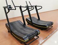 China Wholesale High Quality Curved Multifunctional Treadmill Commercial Gym Studio  Fitness Training  Non-Electric Running Treadmill for sale