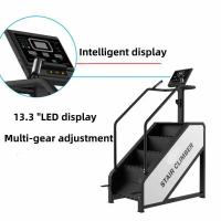 China Commercial High Quality Stair Machine Cardio Gym Fitness Equipment Stair Climbing Machine Stepper Climber Stair Master Machine for sale