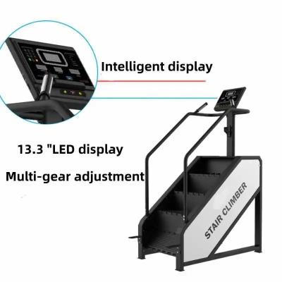 China Commercial High Quality Stair Machine Cardio Gym Fitness Equipment Stair Climbing Machine Stepper Climber Stair Master Machine for sale