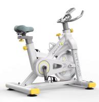 China Professional Indoor Commercial Exercise Spinning Bike With Heavy Duty Belt Drive 6kg Flywheel and Comfortable Seat Cushion for sale