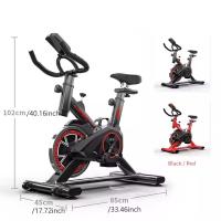 China Gym Fitness Bicycle Indoor Riding Spinning Bike Cardio Comfortable Exercise Bike for sale