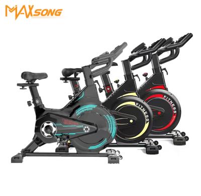 China Professional Home Gym Exercise Spinning Bike with Magnetic Brake System Belt Drive 6KG  Spin Bike for Commercial Use for sale
