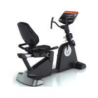 China Equipment Gym Fitness Cardio Magnetic Control Horizontal Exercise Bicycle Recumbent Bike Machine for sale