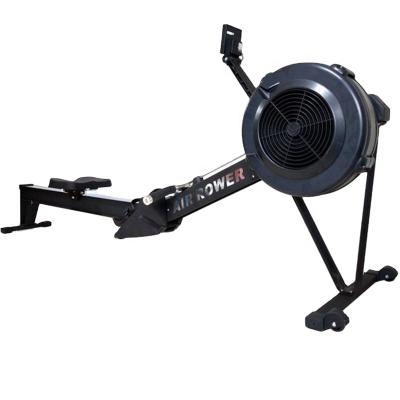 China Wholesale Commercial Fitness Gym Equipment Home Air Rower Machine Cardio Exercise Rowing Machine for sale
