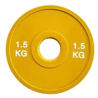 China Factory Wholesale High Quality Barbell Rubber Change Plates 0.5kg 1kg 1.5kg 2kg 2.5kg Incremental Weights for sale