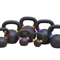 China MAXSONG High Quality Cast Iron Competition Kettlebell Wholesale Gym Equipment Powder Coated Free Weights for sale
