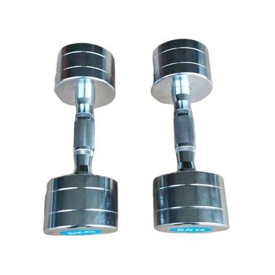 China Luxury 1kg - 10kg Gym Dumbbell Fitness Free Weights Steel Dumbbells Custom for sale