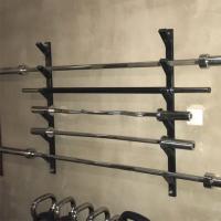 China Wall-Mounted Barbell Storage Rack -  3-Tier & 6-Tier & 10-Tier Barbell Holder for Gym Organization, Commercial Grade for sale