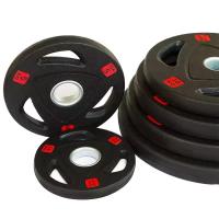 China Unisex Rubber Barbell Plate Set 2.5-25kg Gym Weight Plate Set Hot Selling Standard Color Barbell Plates for sale