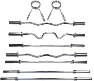 China OEM Factory Price Professional Gymnastics Equipment Cross Training Barbell Harden Chrom Barbell bar for sale