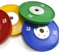 China EXW Price Hot Selling Weight Lifting Custom Steel Cheapest Colorful Bumper Plate Competition Bumper Plates for sale
