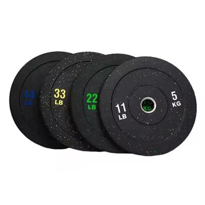 China Plate for Home Gym Iron Urethane Lifting Barbell Plate Lbs Weight Plate Black Gymrubber Bumper Coated Free Weight for sale