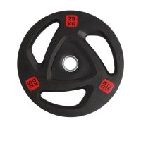 China Wholesale High Quality Bumper 45lb 10 20kg Rubber Home Gym Cast Iron Barbell Weight Plate for sale