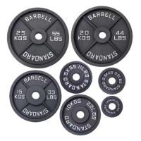 China High Quality Hot Selling Smooth and Durable Commercial Fitness Cast Iron Painted Bell Piece for sale