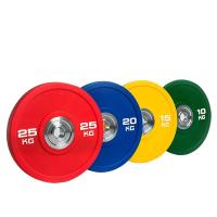 China Hight Quality CPU Competition Weight Plates Bodybuilding Gym Weight Plate Competition Bumper Plates for sale